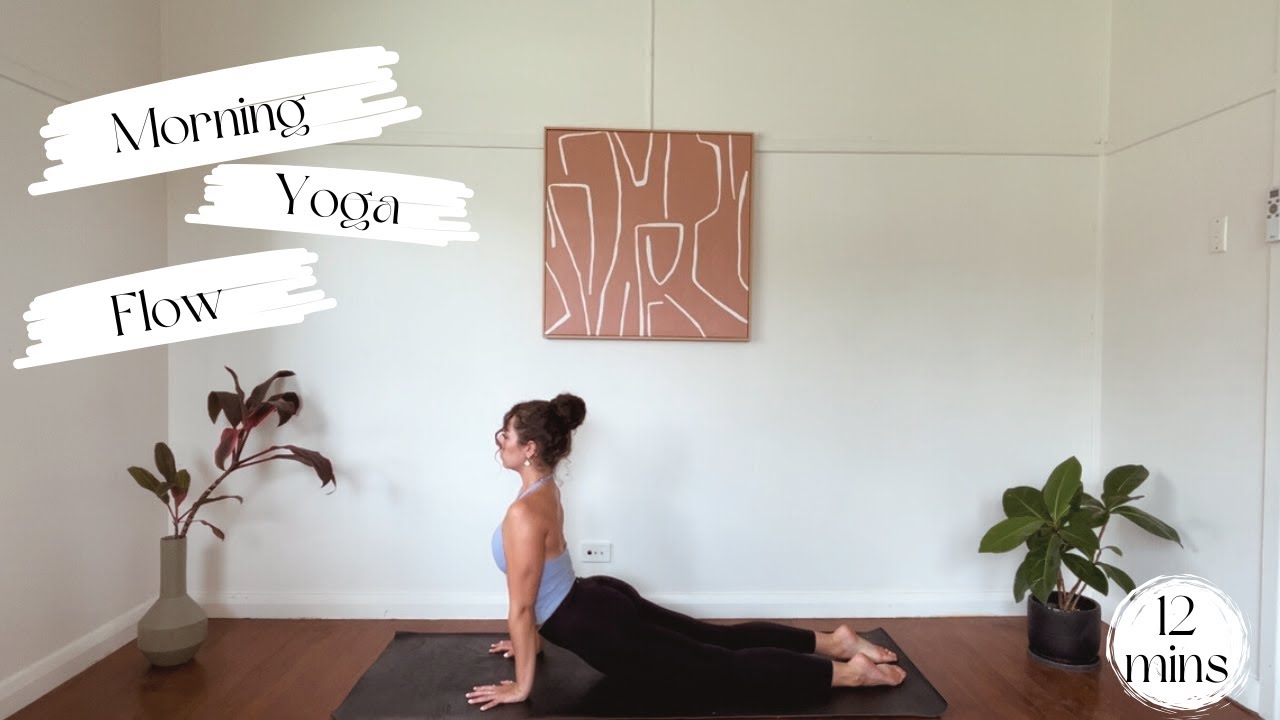 Morning Yoga Flow 12 Minutes Youtube
