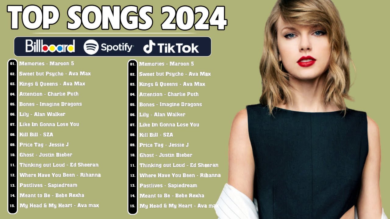 Billboard Hot 100 Songs of 2024 - Charlie Puth, Selena Gomez, Ed ...