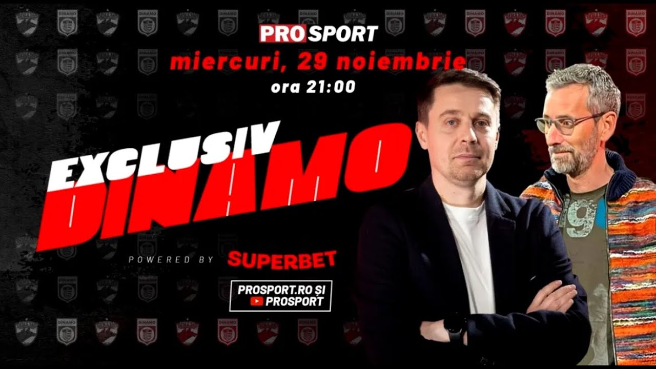 EXCLUSIV DINAMO ⚪🔴 cu Eduard Galan, președintele DDB, și Răzvan ...