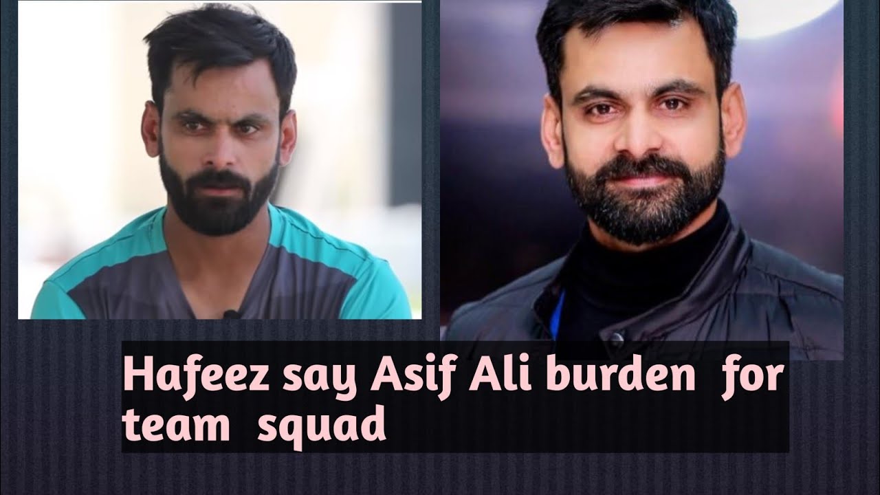 Hafeez point out Asif Ali performence - YouTube