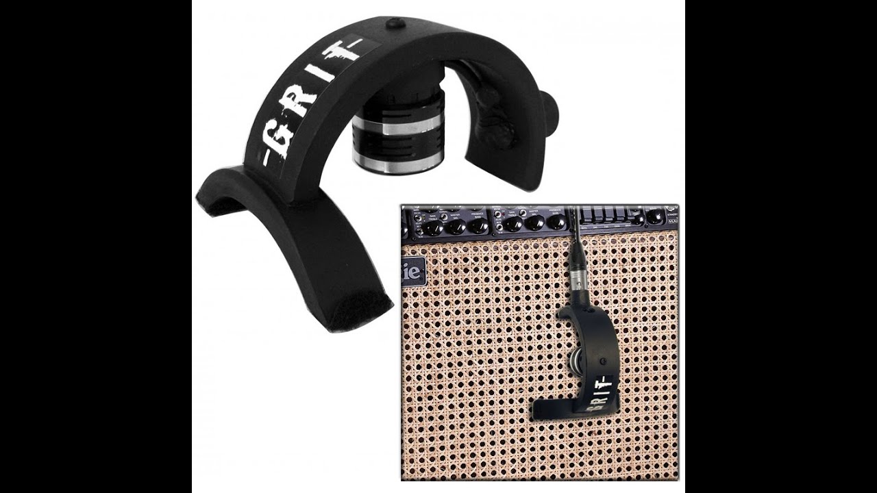 GRIT Guitar and Bass amp mic - YouTube
