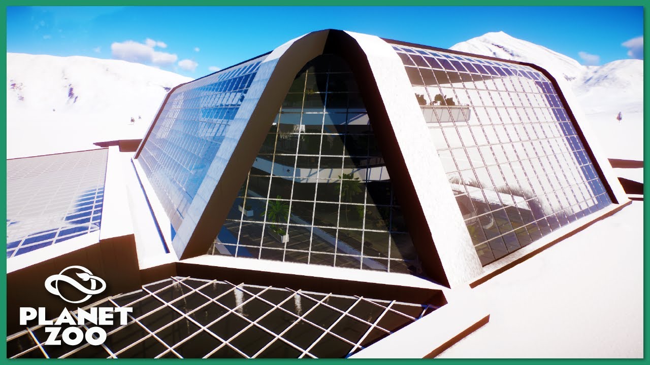 Antarctica Indoor Vertical Zoo | Planet Zoo Cinematic Tour - YouTube