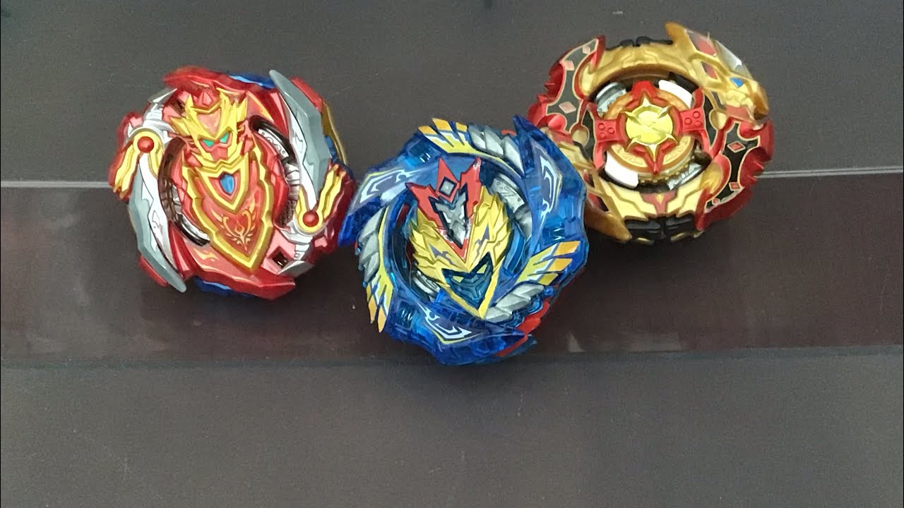 Epic Beyblade battle of all three CHO-Z Beyblades the hype is real ...