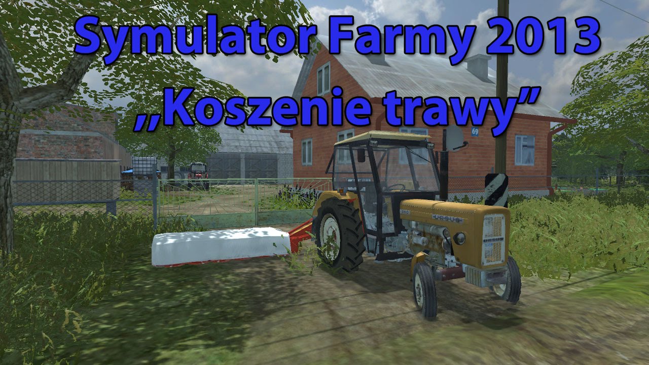 Symulator Farmy 2013 Koszenie trawy - YouTube