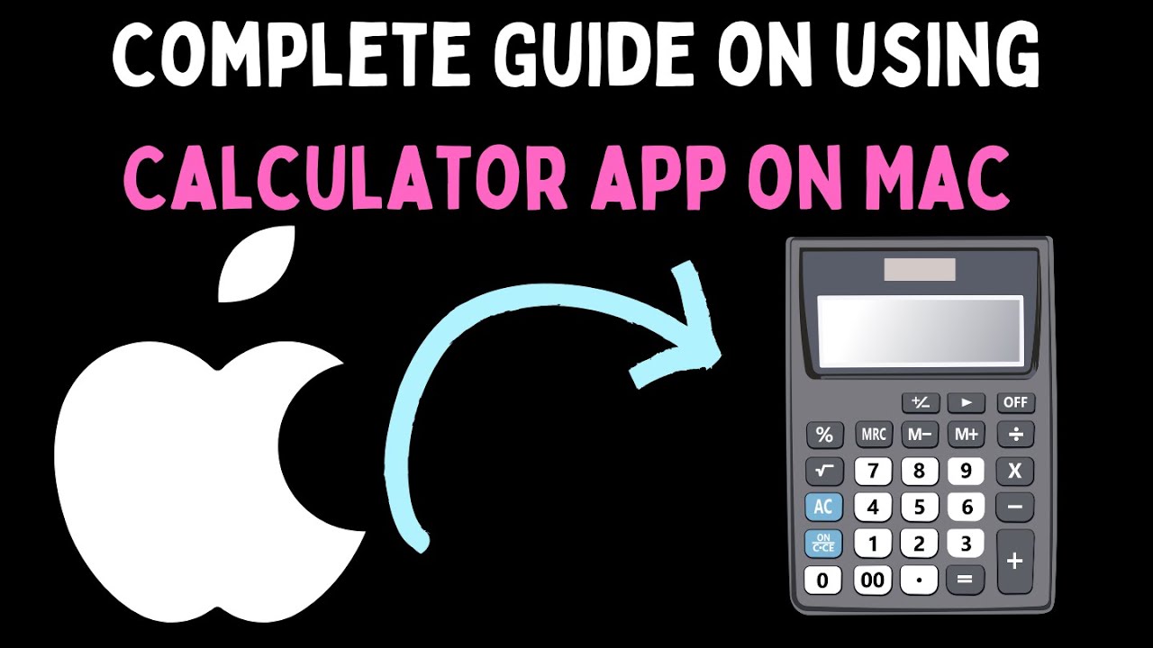 How to Use Calculator app on Mac - YouTube