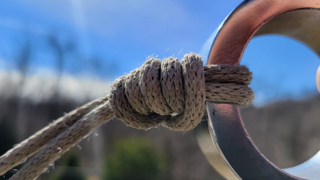 How To Tie a MUSKY KNOT with Braided Line. - YouTube