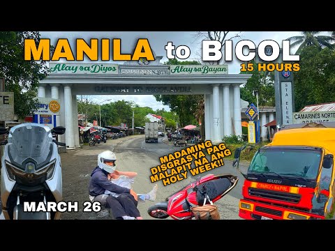MANILA TO BICOL-SORSOGON CITY | 15 HOURS SOLO RIDE / NMAX V3