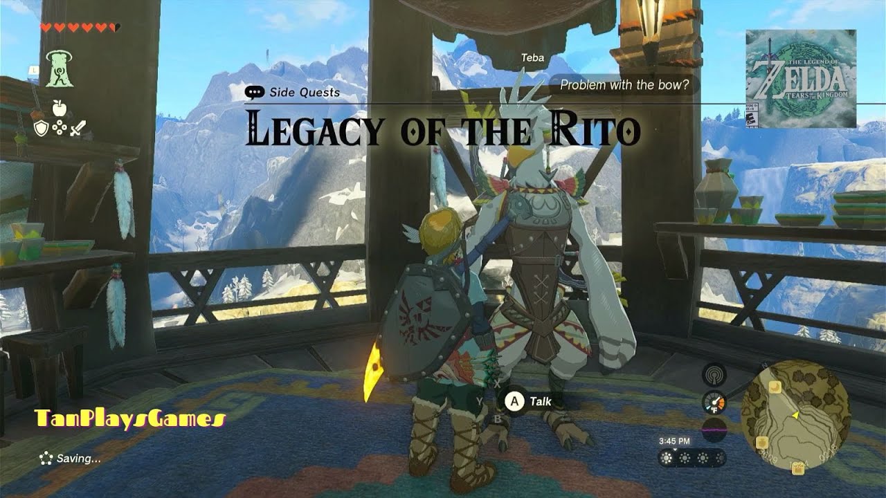 Legacy of the Rito : Zelda Tears Of The Kingdoms. - YouTube