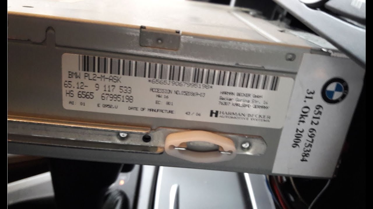 BMW Navigation CI CIC CCC M-ASK Business Professional Reparatur - YouTube