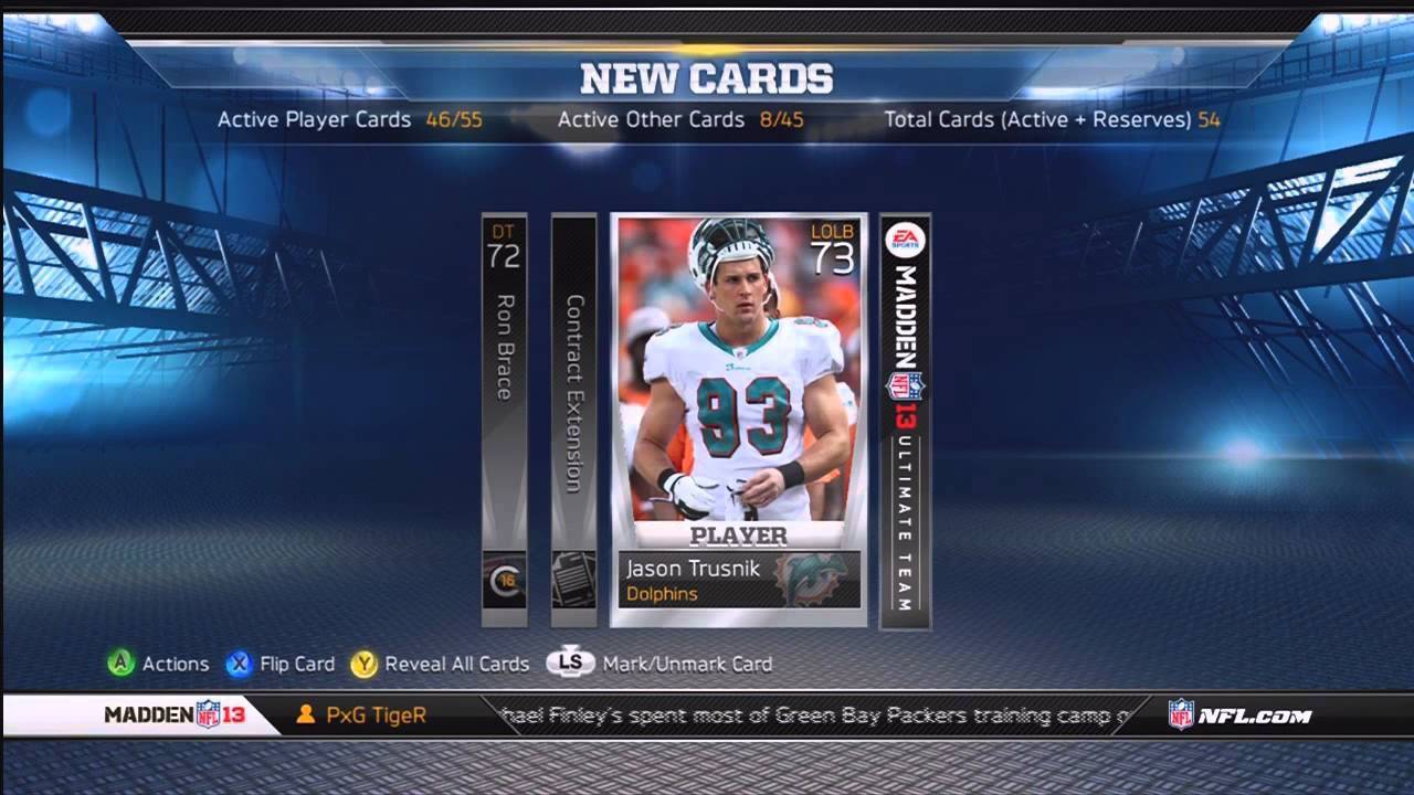 Madden 13 Ultimate Team - Introduction/Pack Opening - Ep.1 - YouTube