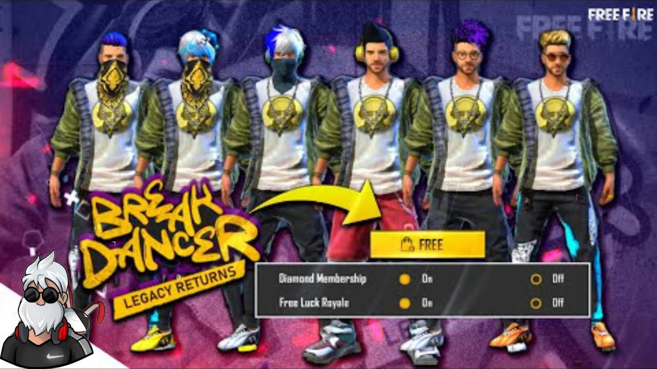 GET BREAKDANCER BUNDLE FREE IN FREE FIRE NOW NEW GLITCH - YouTube