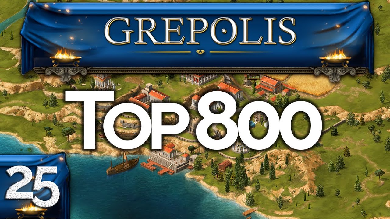 Entrée dans le top 800 | Let's play Grepolis - Episode 25 - YouTube