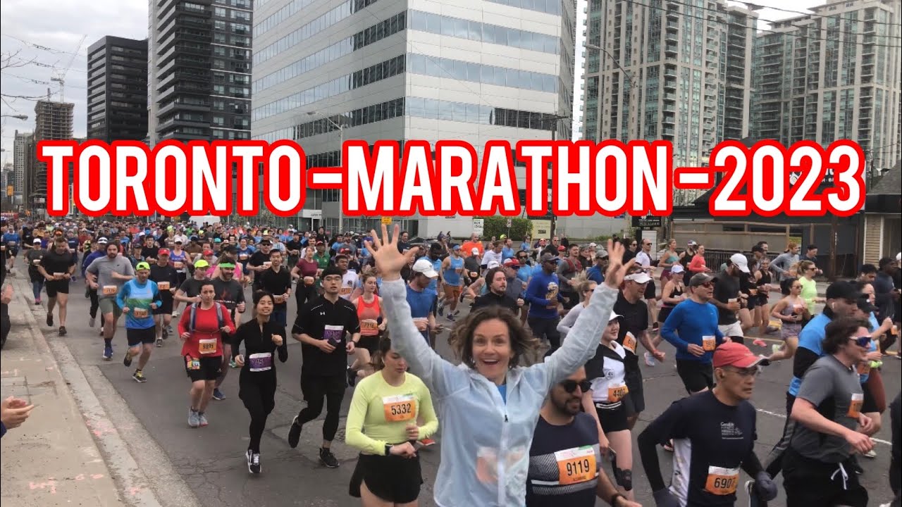 TORONTO MARATHON 2023 #toronto #torontomarathon #canada #marathon - YouTube