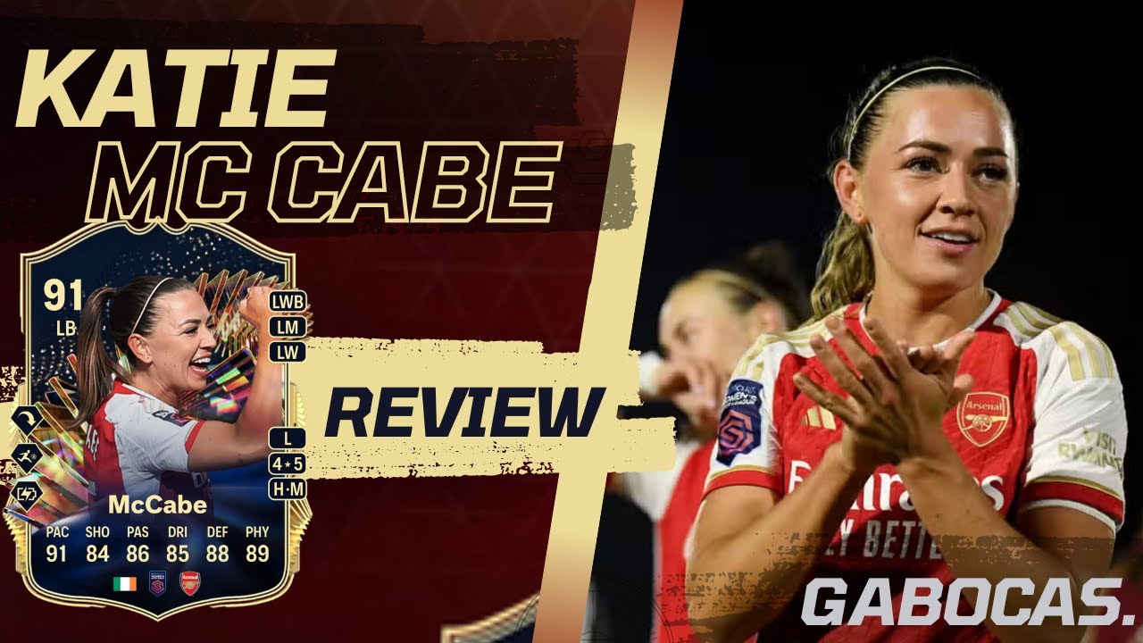 LA PALABRA QUE DEFINE A ESTA LATERAL ES "ATAQUE" 🤩 // KATIE MCCABE TOTS ...