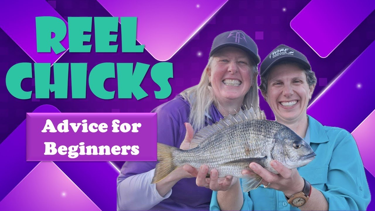 Reel Chicks: Advice on Lure Fishing for Beginners 💜🎣 - YouTube