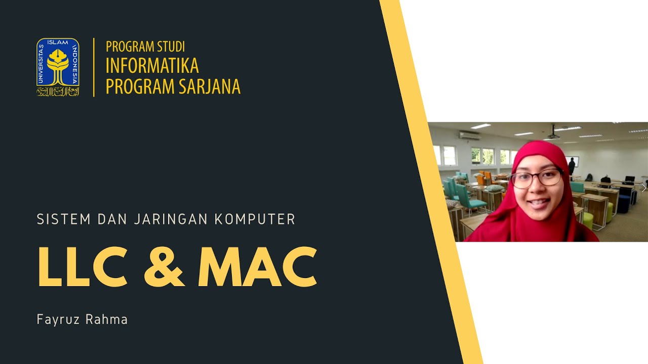 SJK 7.2 - Logical Link Control (LLC) dan Media Access Control (MAC) di ...
