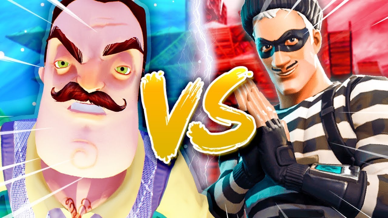 HELLO NEIGHBOR! - Fortnite: Mini-Game ft Joost, Link & Rudi - YouTube