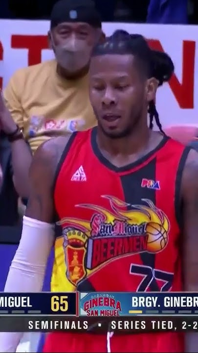 CJ Perez WITH PINOY STEP for San Miguel vs. Brgy. Ginebra in 3Q | PBA Season 49 Governors' Cup ...