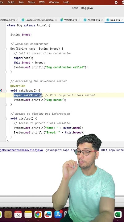 Day 11/45 Java Interview Series | Super Keyword in Java | #java #javainterviewquestions - YouTube