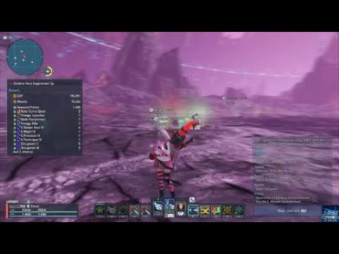 PSO2 NGS - Testing Launcher/Sword multiweapon - YouTube
