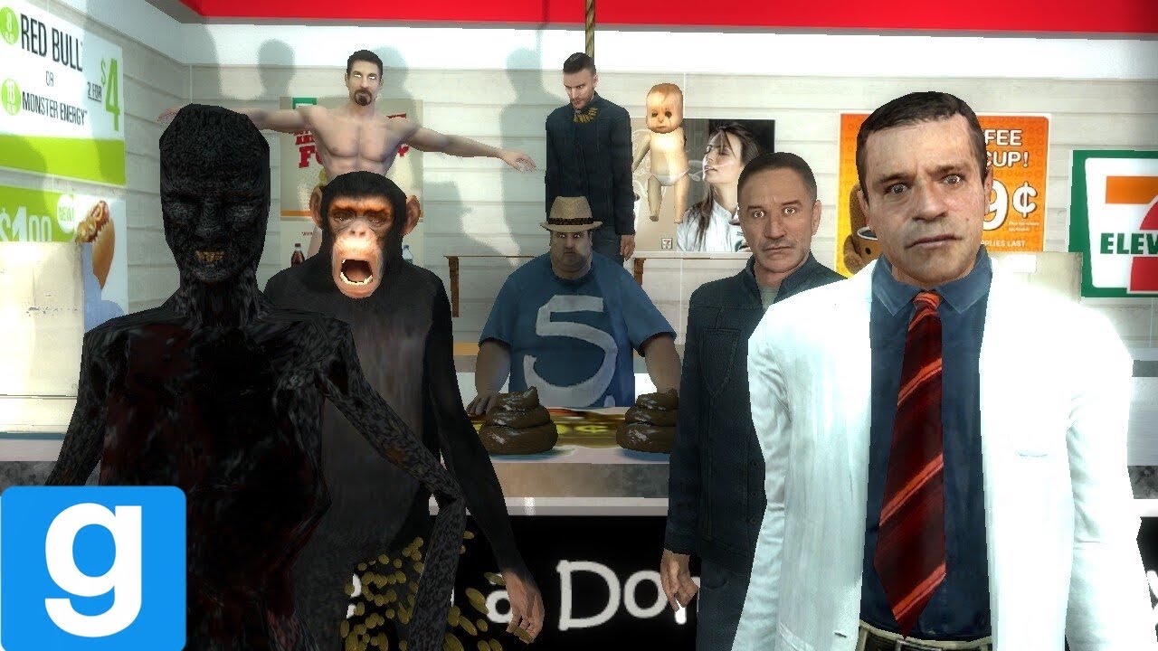 GMOD 7/11 NIGHT SHIFT - YouTube