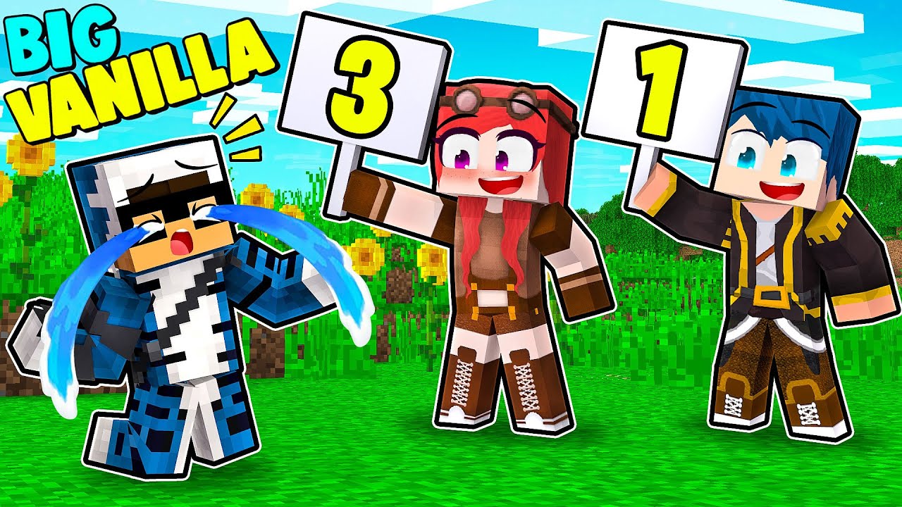 VOTO LE COSTRUZIONI DEGLI ALTRI YOUTUBERS! - MINECRAFT *BIG VANILLA ...