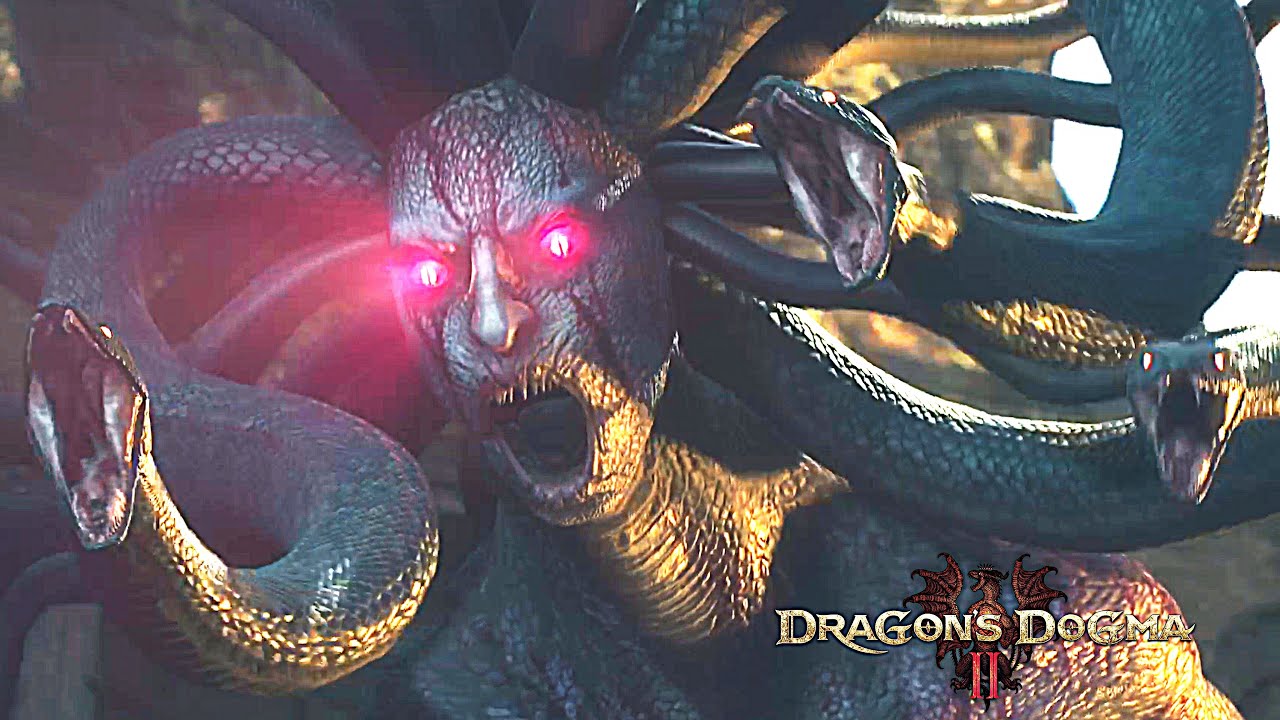 Dragon’s Dogma II - Medusa Fight Scene - YouTube