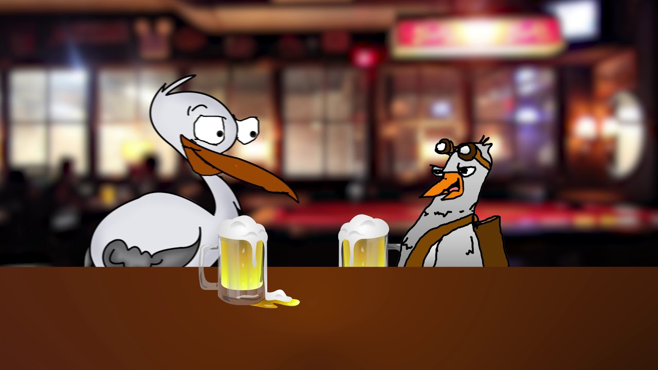Stork vs Pigeon (Animated Short) - YouTube