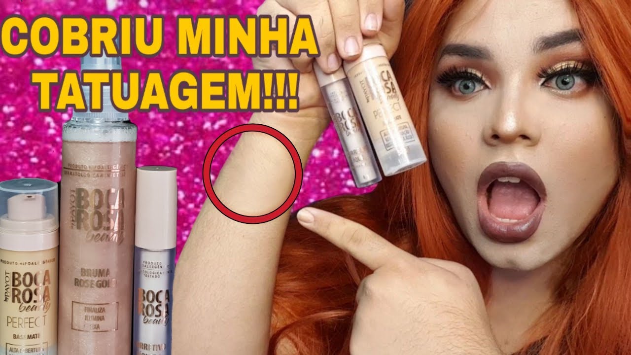 RESENHA LANÇAMENTO BOCA ROSA BEAUTY | LINHA DE PELE - YouTube