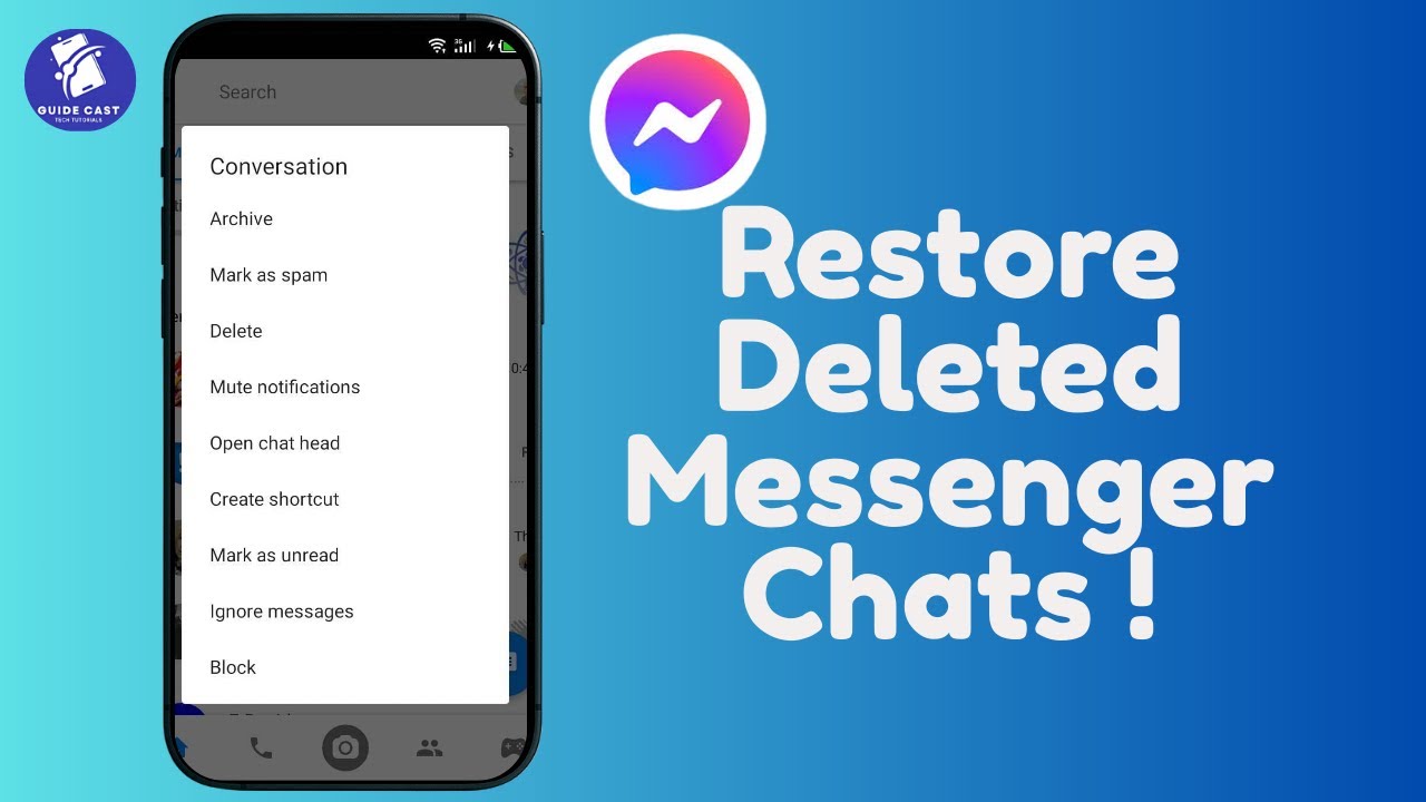 How to Recover Deleted Messages on Messenger (2025 Guide) - YouTube