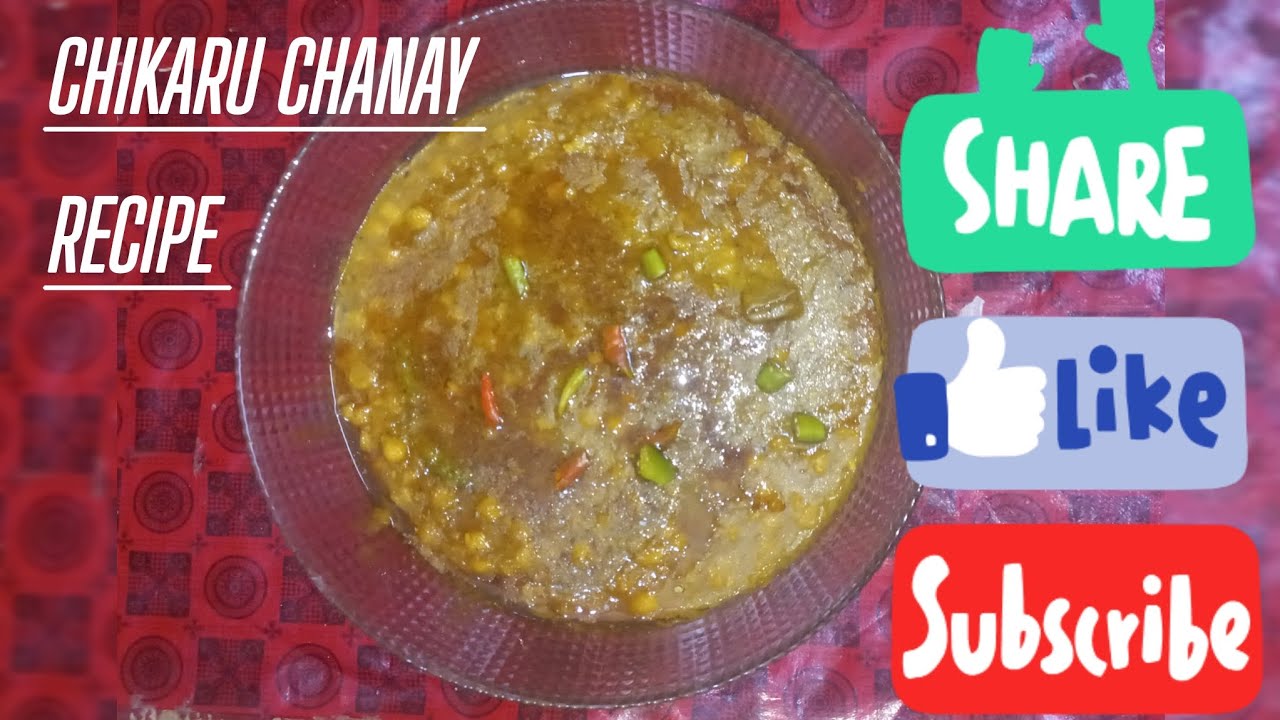 Very Tasty Chikar Chanay Ke Recipe # @PakFood-bz5gu - YouTube
