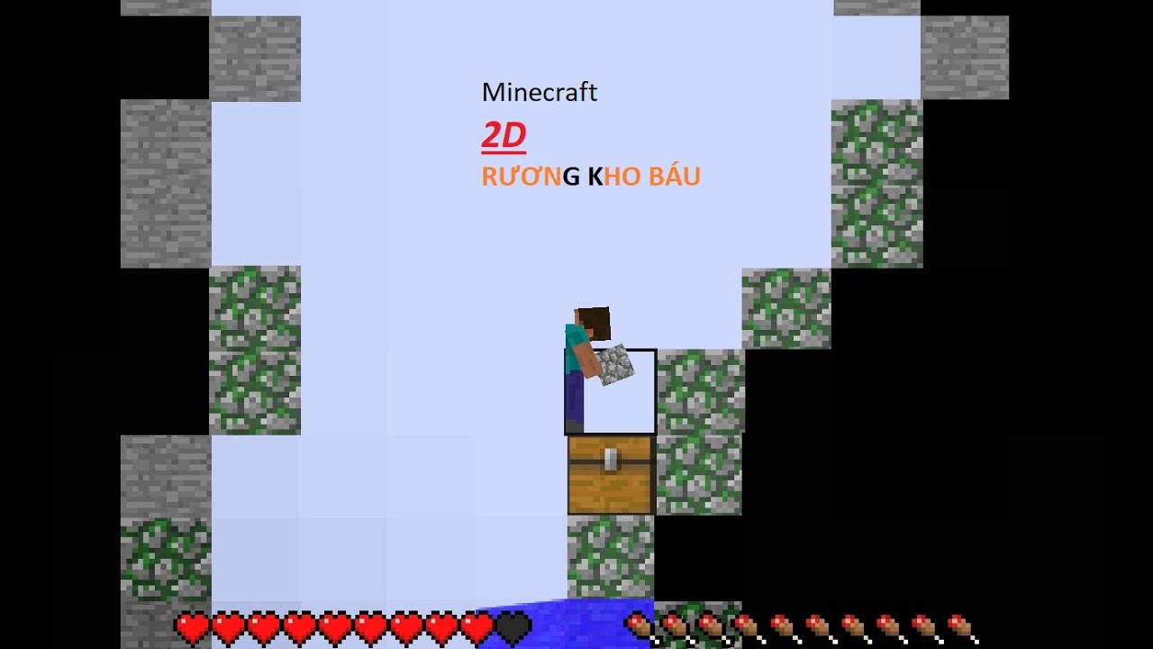Minecraft 2D: Mình là người lấy rương kho báu nhanh nhất trong Minecraft 2d! - YouTube