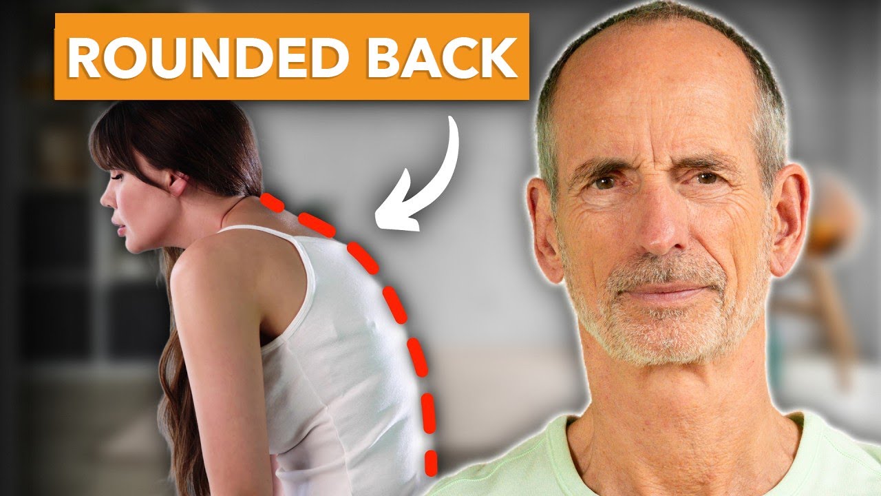 Rounded back? 4 exercises for a relaxed, upright posture! - YouTube