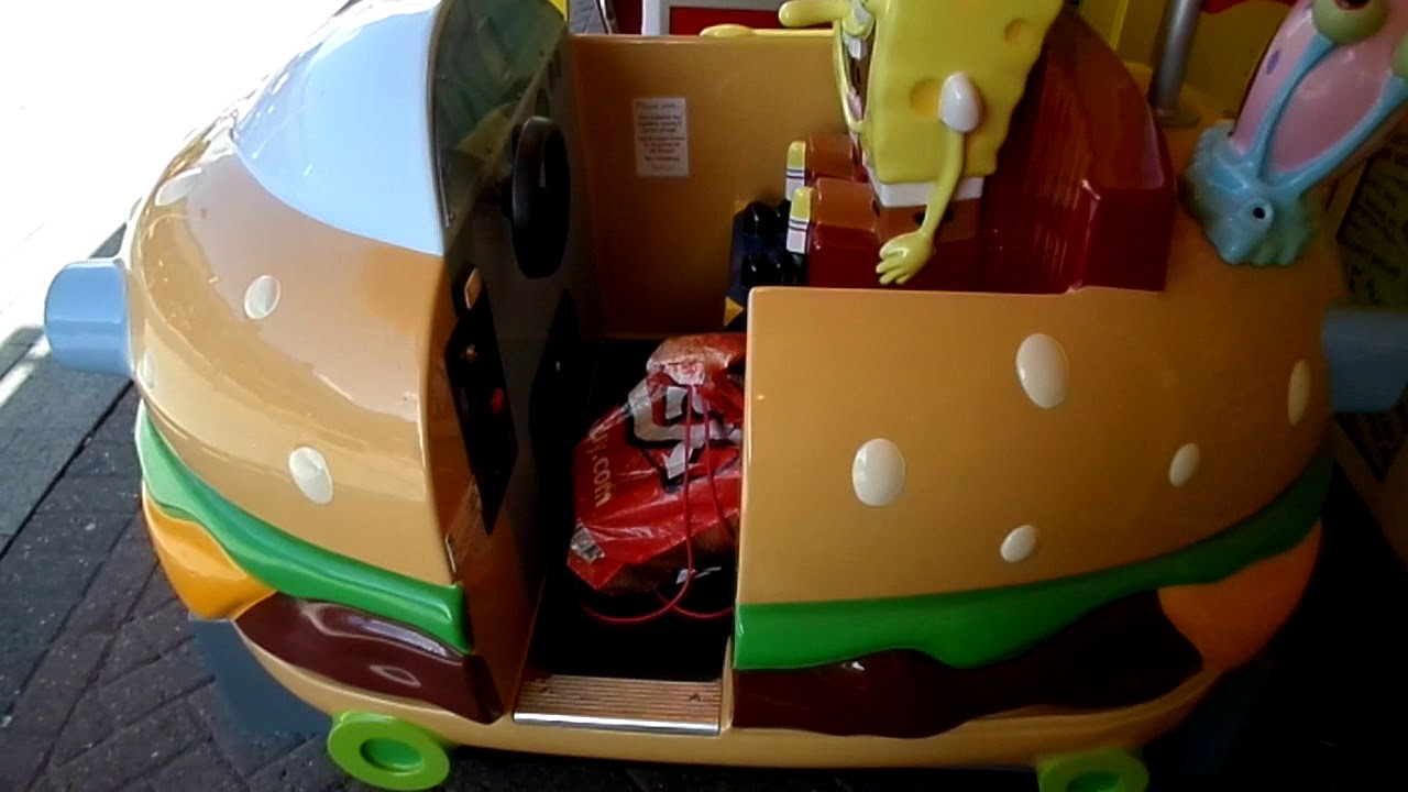 northern Leisure SpongeBob SquarePants KIDDIE RIDES - YouTube