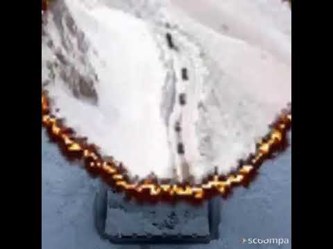 Vanın bahçesaray ilçesindeki çığ felaketi