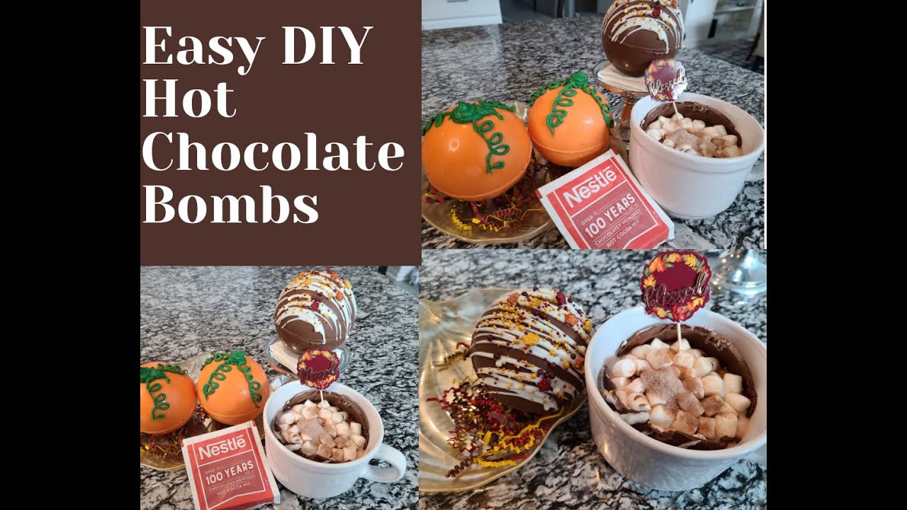 Easy DIY Chocolate Bombs - YouTube