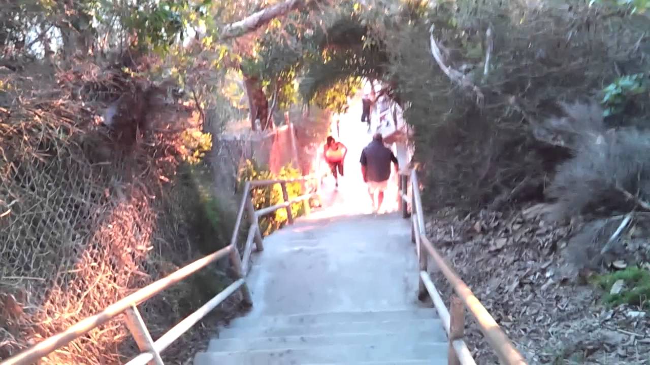 One Thousand Step Beach California 1000 Step Beach 2015 - YouTube