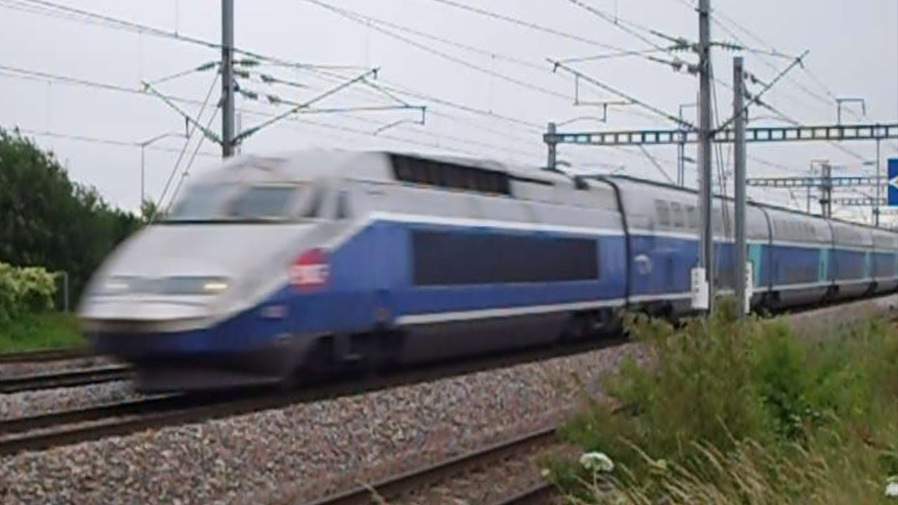 TGV Duplex at high speed! - YouTube
