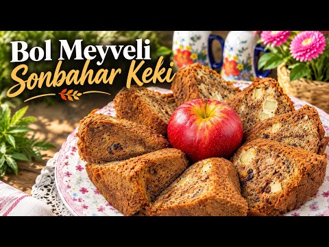 Havalar soğuyunca aklıma gelen kek 😍 Mis gibi kokusu tüm evi sarıyor