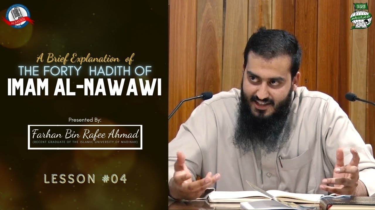#004 Hadith 01: Actions are by Their Intentions - Part 2 | Farhan Bin ...