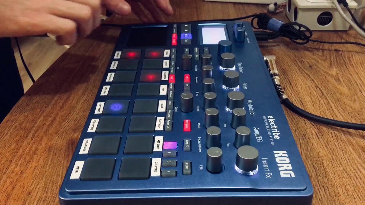 Nightcall cover - Korg Electribe 2 synthwave - YouTube