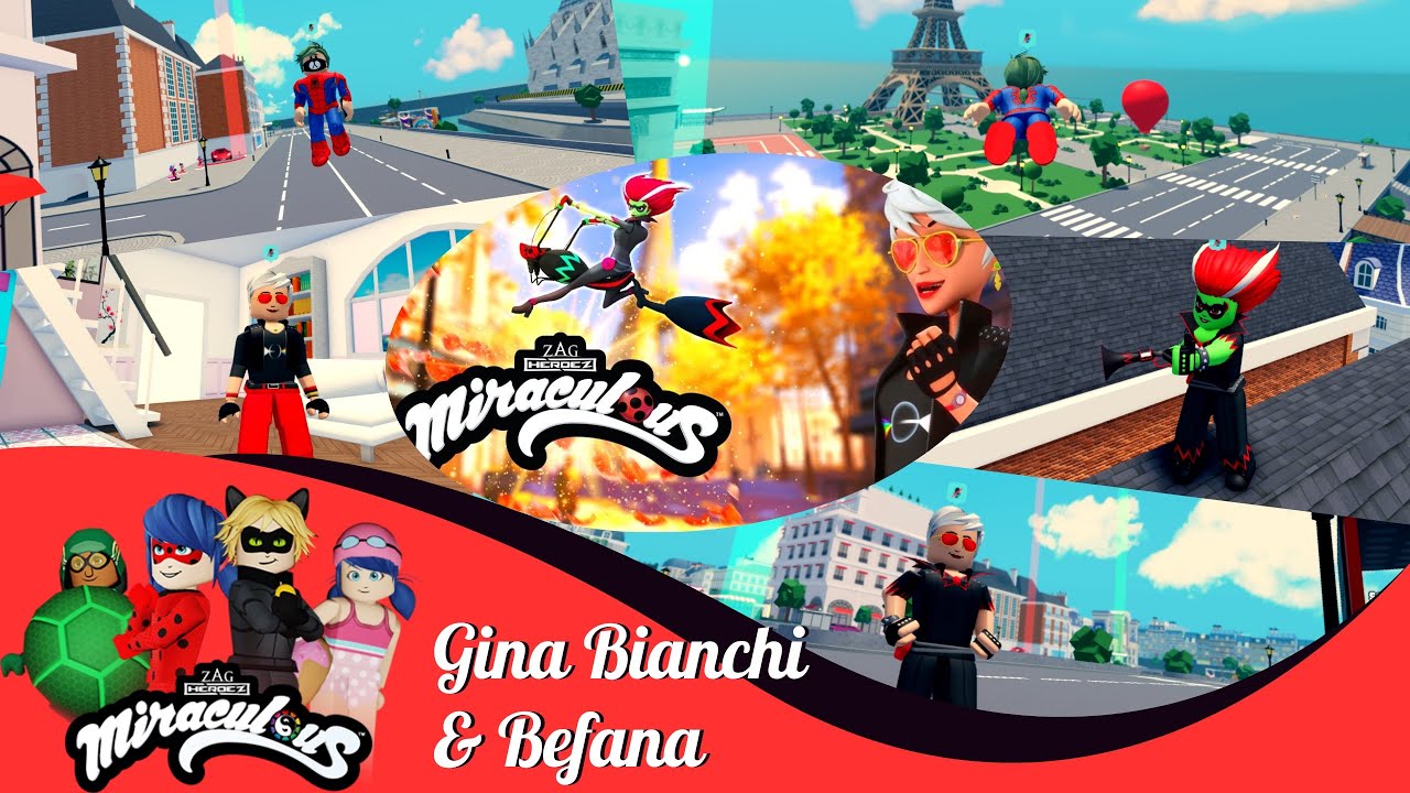 Gina Bianchi & Befana | Miraculous RP: Ladybug & Cat Noir - YouTube