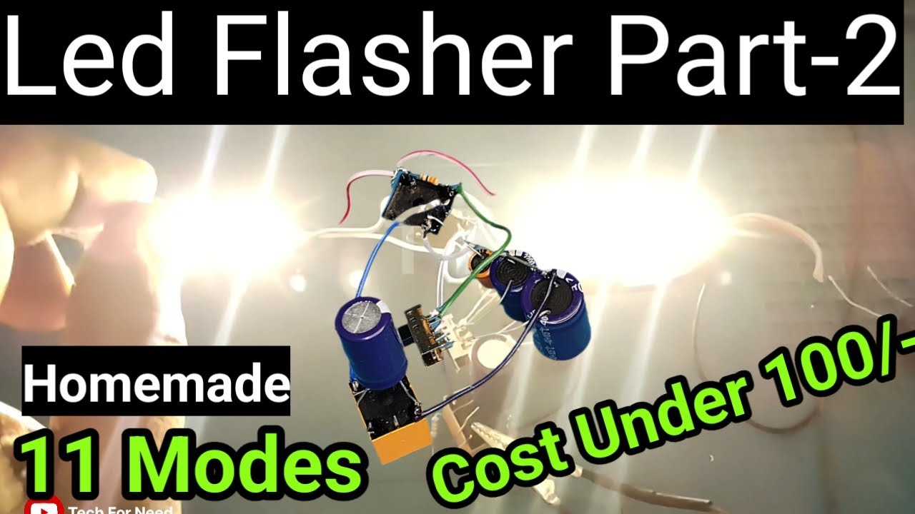 LED Flasher For Bike | Hazard Light In Bike | LED Flasher | Hazard ...