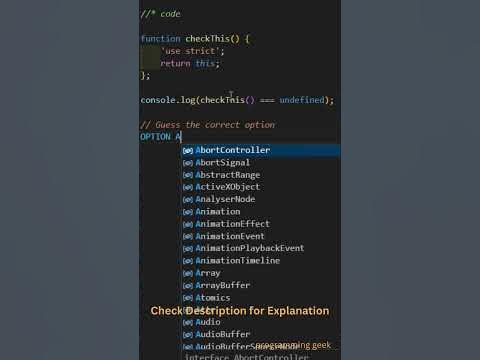 Javascript Quiz: How well do you knowJavaScript 'this' in JS # ...