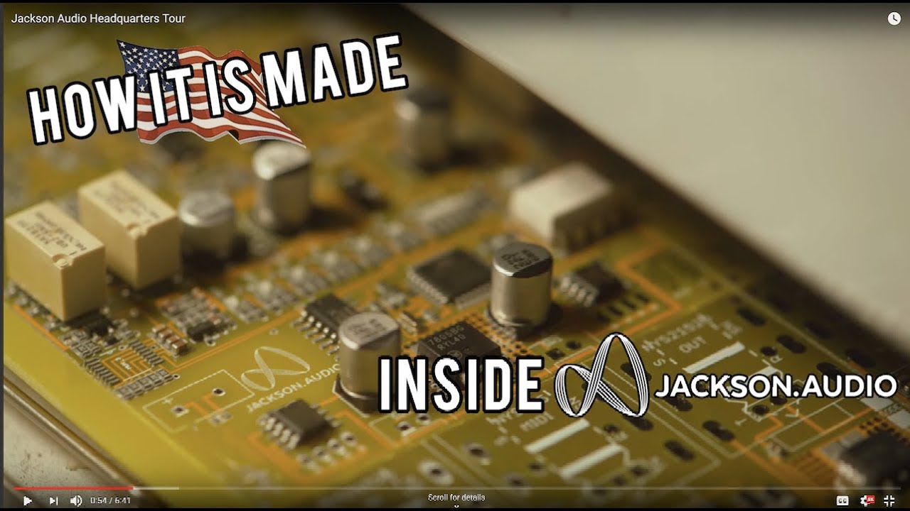 Jackson Audio Headquarters Tour - YouTube