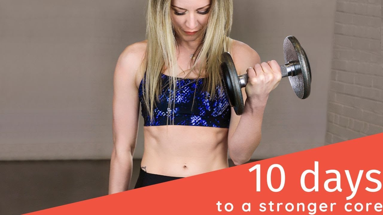 20 minute core workout - YouTube