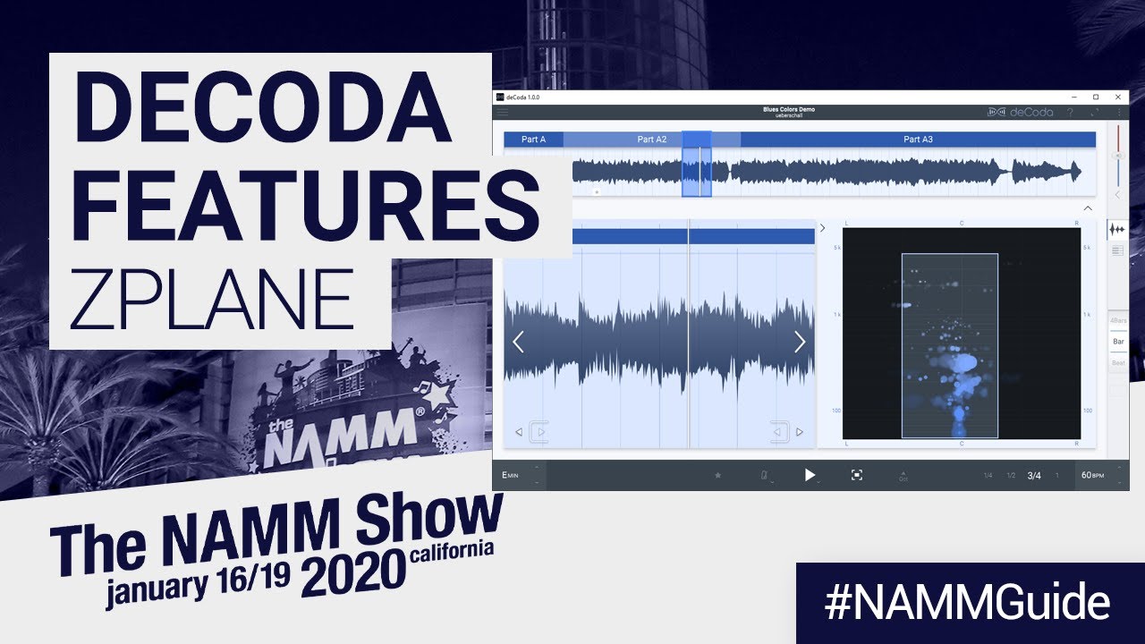 NEW Music Theory Tool | DeCoda by zplane | NAMM 2020 - YouTube