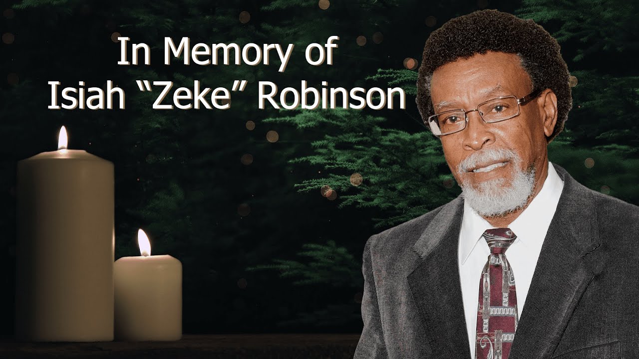 Memorial Service for Isiah Zeke Robinson - YouTube