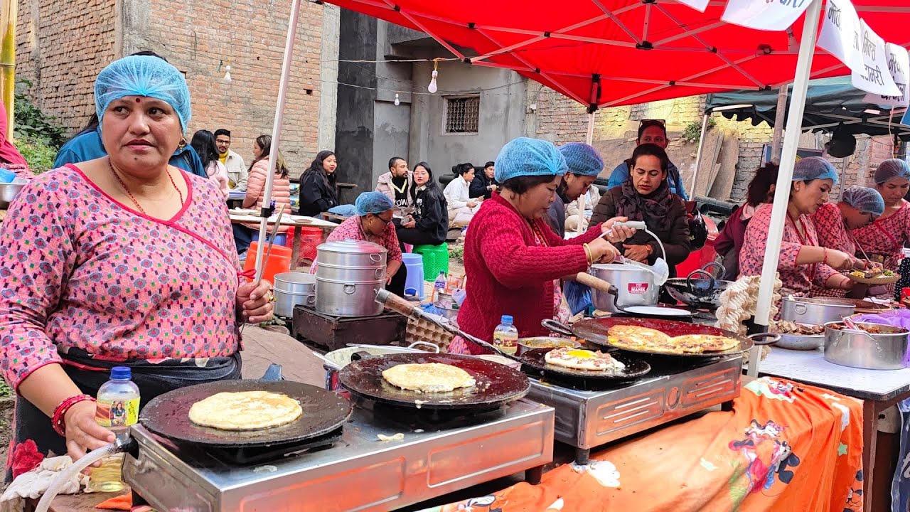 Hadigaun Street Food Fest | ft.Balen | Newari Food Paradise | Saturday ...