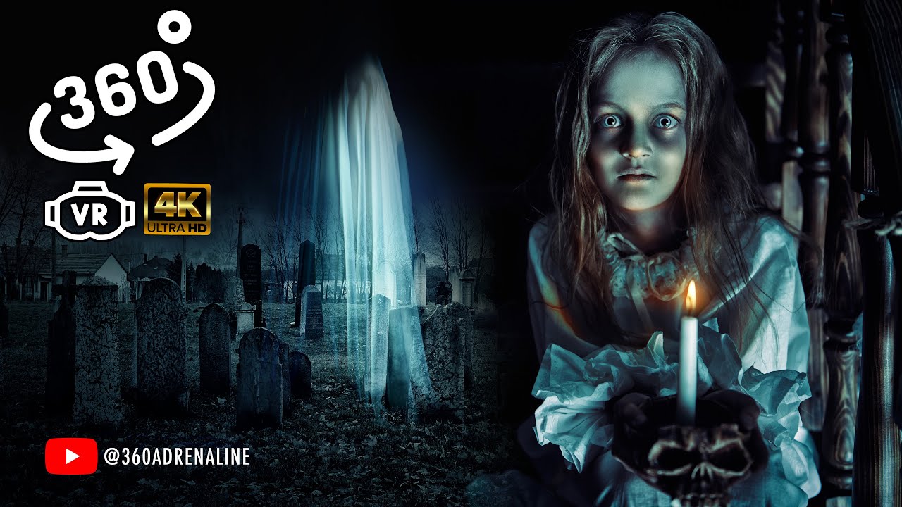 VR 360 Horror | Alone in the cemetery - YouTube
